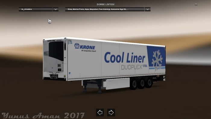 ETS 2 - Krone Cooliner Dorse Modu V2 (1.28.x) | KamyonYama