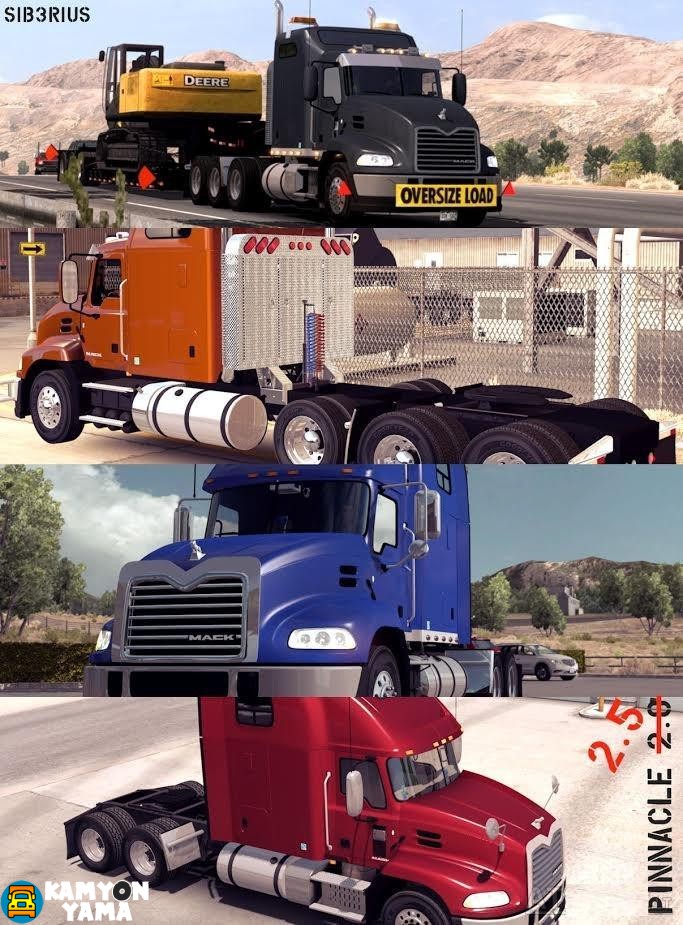 ATS - Mack Pinnacle Tır Modu V1.0 | KamyonYama