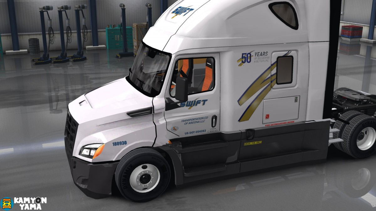 ATS - Freightliner Cascadia 2017 Skin Modu | KamyonYama