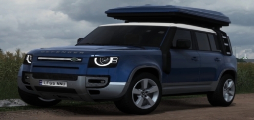 ETS2 Land Rover Defender 110 2023 L663 Araba Yaması V1.2 (1.51 ...